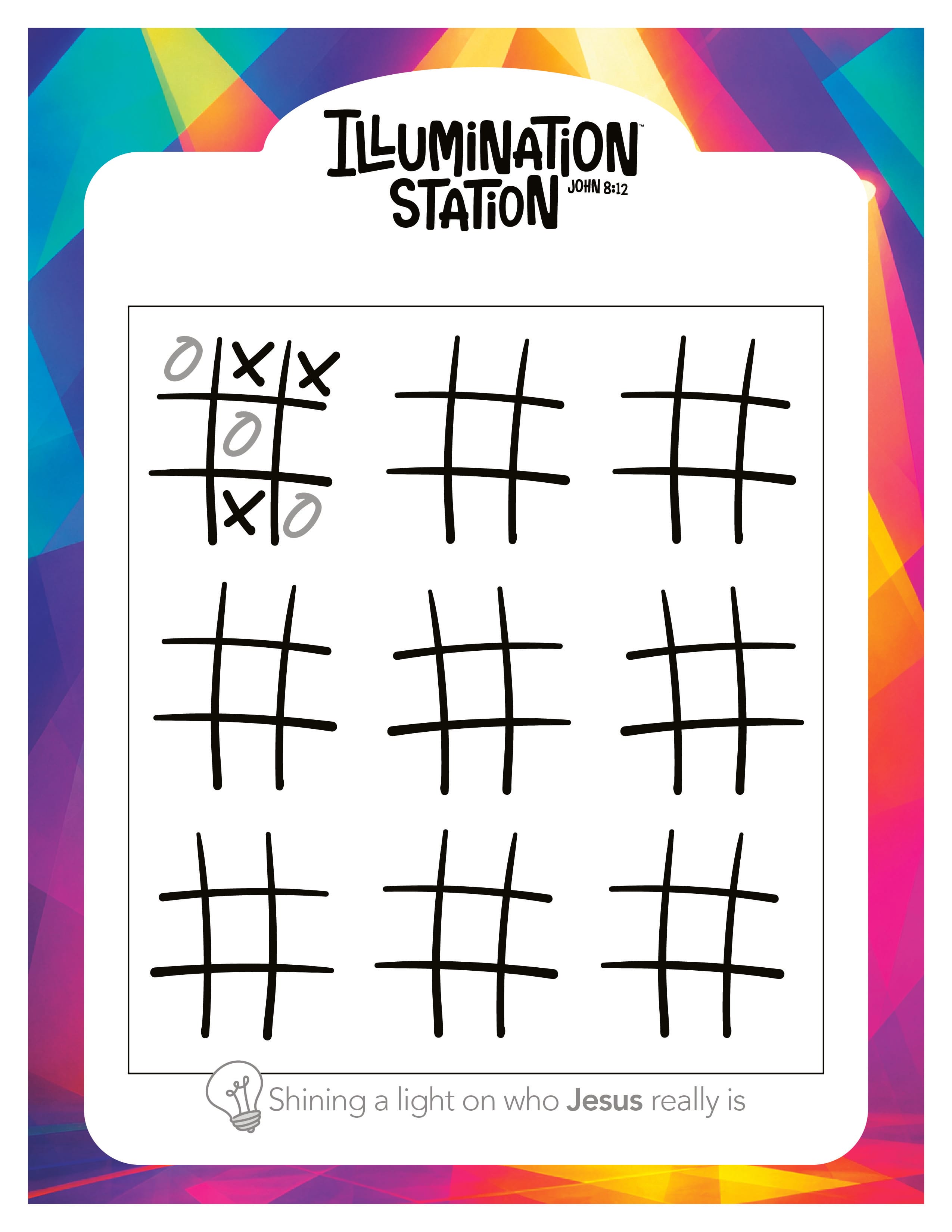 Free VBS Printables — Illumination Station 2026 | Imagination Readers