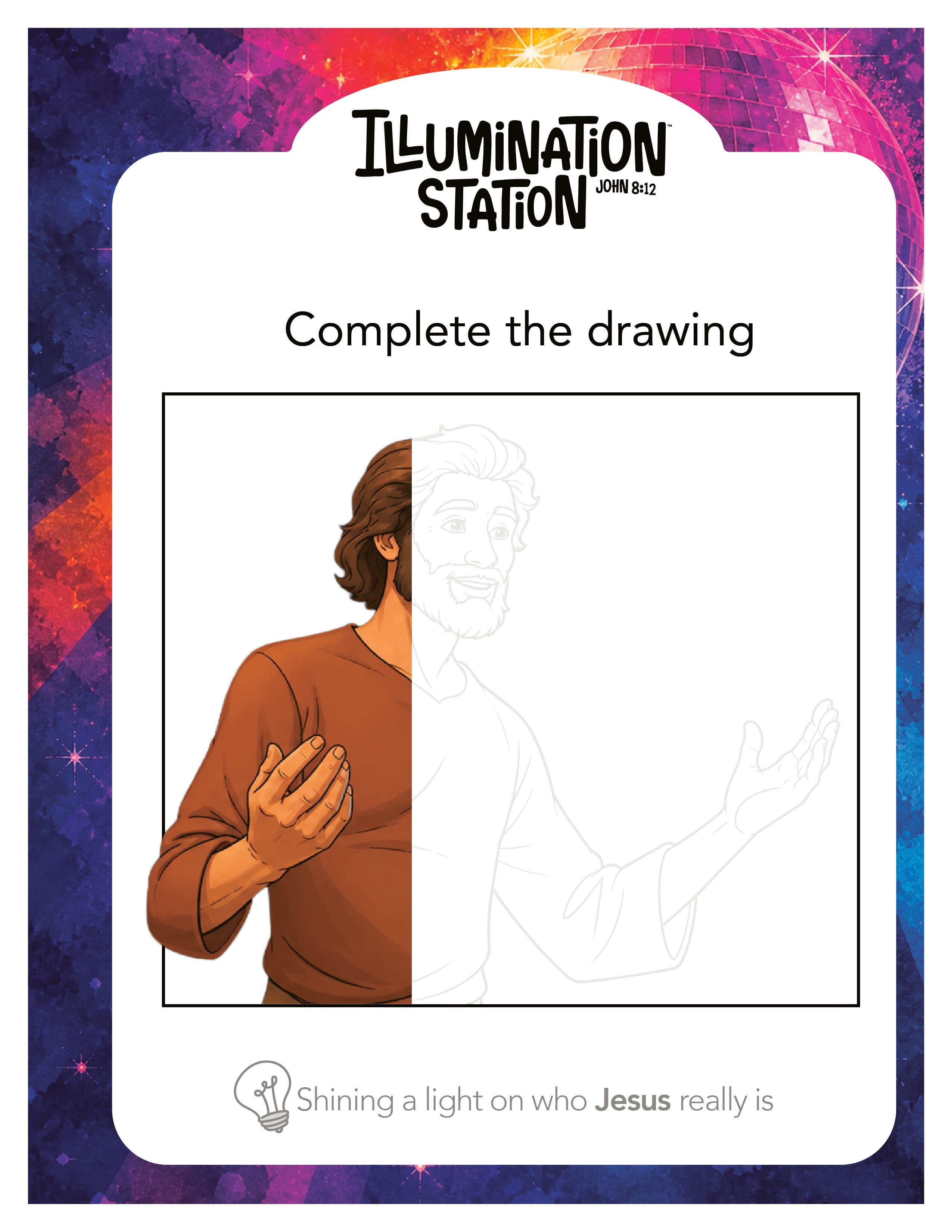 Free VBS Printables — Illumination Station 2026 | Imagination Readers